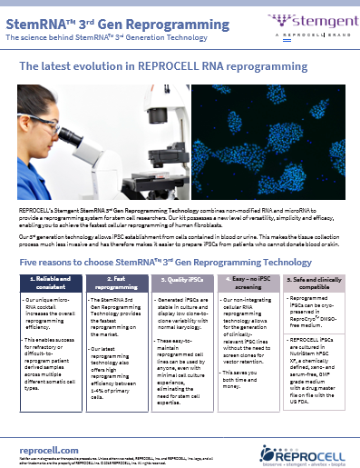Which stem cell reprogramming technology should I use?